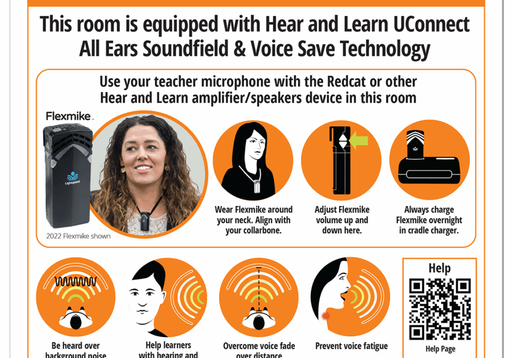 Room Sticker - Hear and Learn